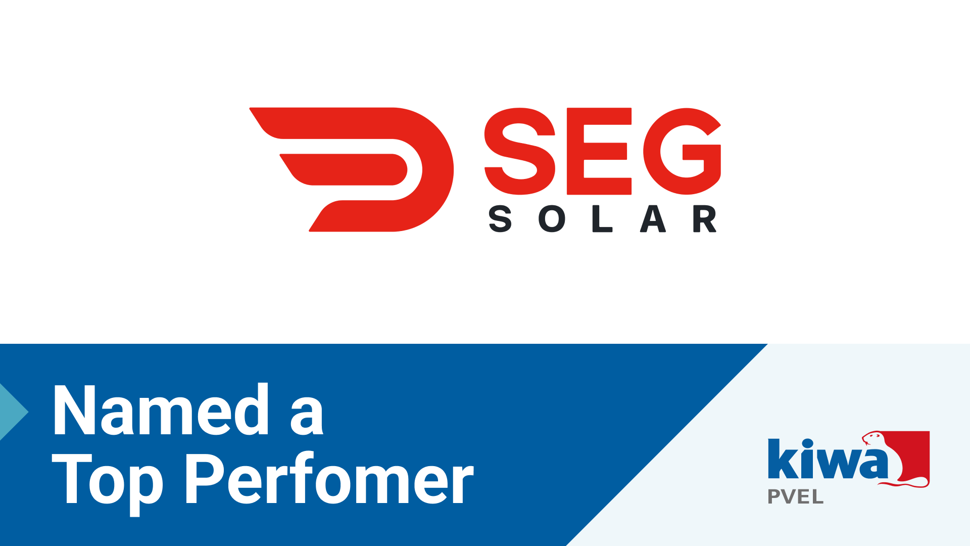 SEG Solar Named Top Performer in Kiwa PVEL's 2024 PV Module Reliability ...